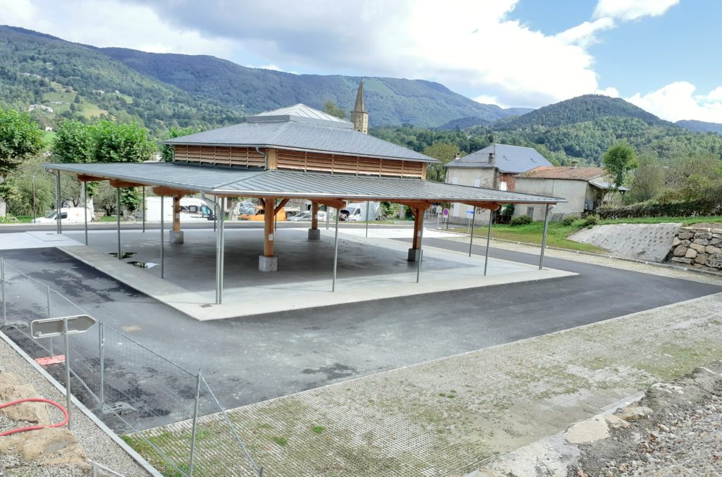 Ouverture de la halle - Mairie de Massat